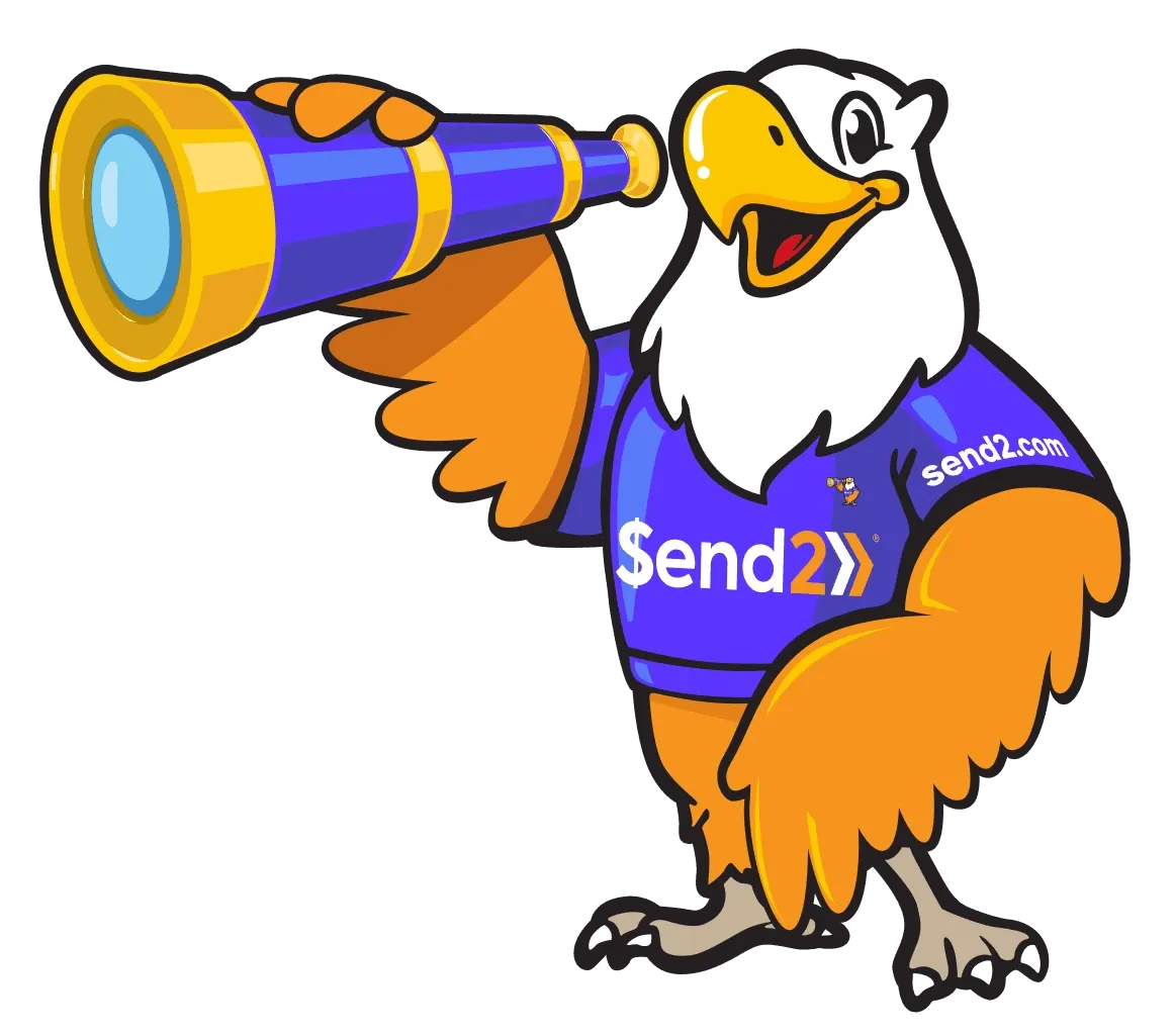 Send2 - Get money transfer options with better rates